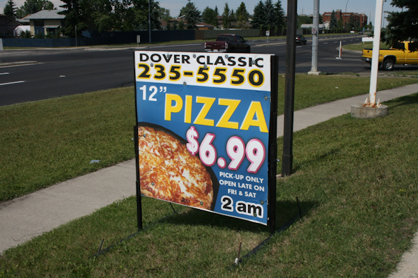 Portable Advertising Signs Calgary | Outdoor Signs | Focal Signs